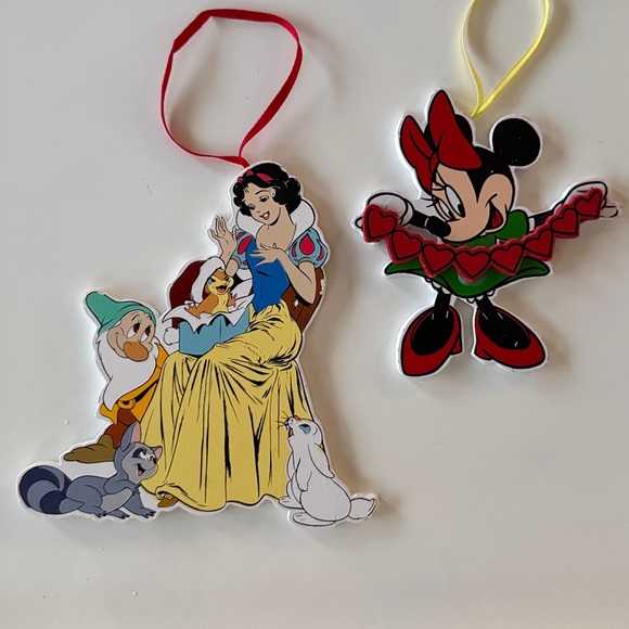 Disney | Holiday | Kurt Adler Vintage Disney Wooden Snow White Minnie ...